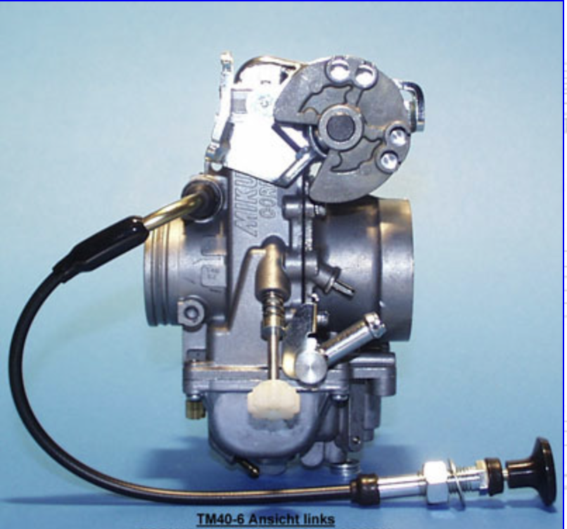 Mikuni TM40 flatslide carburator – Motogadgets